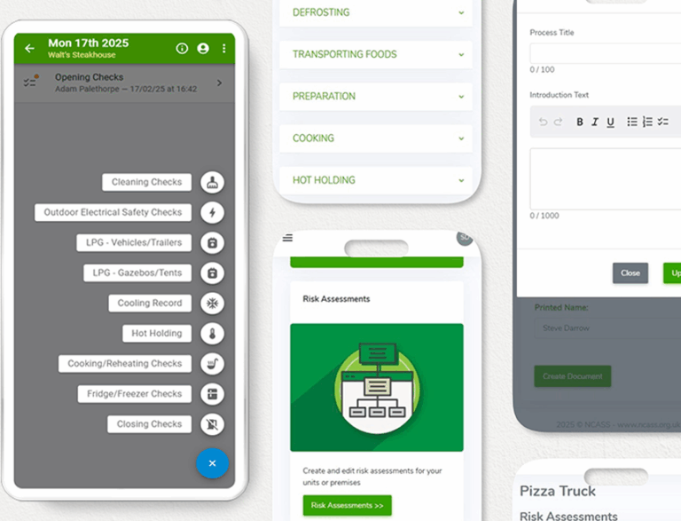 Safe & legal start up checklist | NCASS