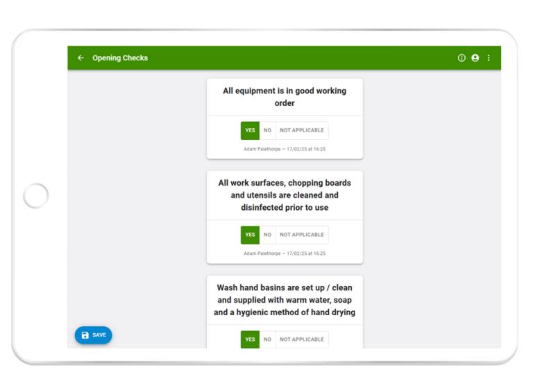 Digital Food Safety System - NCASS